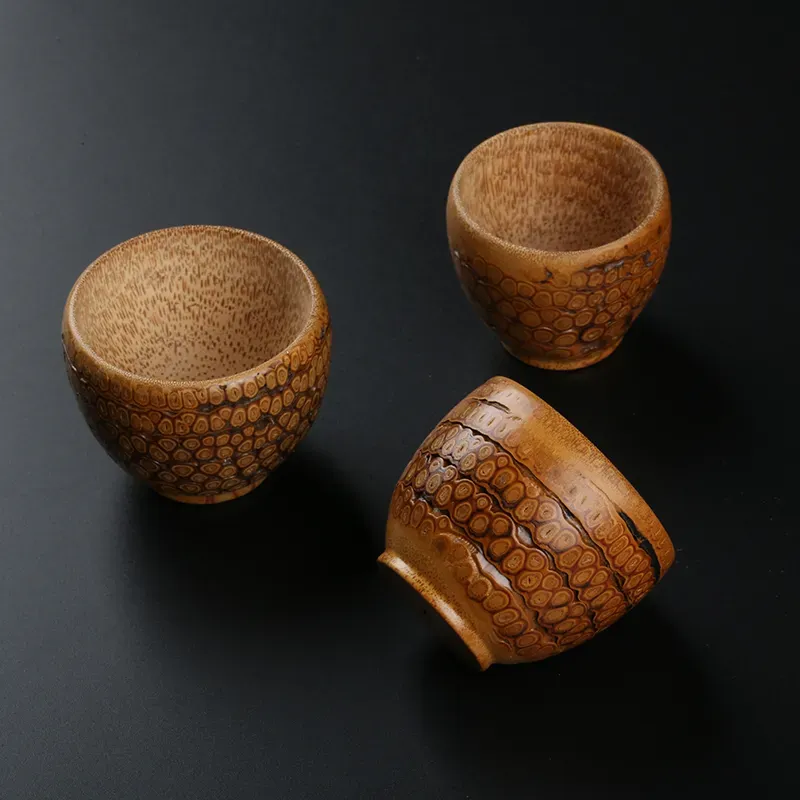 Bamboo Tea Cup - Eco-Friendly & Handmade with Love💝